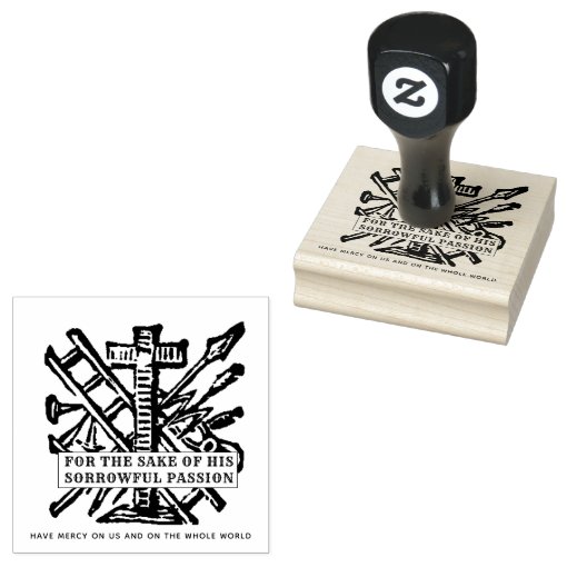 JESUS DIVINE MERCY PRAYER RELIGIOUS CATHOLIC RUBBER STAMP | Zazzle