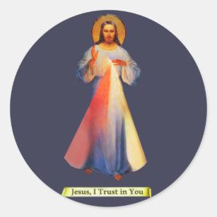 Divine Mercy Stickers | Zazzle
