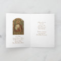 Jesus Eucharist First Holy Communion Angels Host Card | Zazzle
