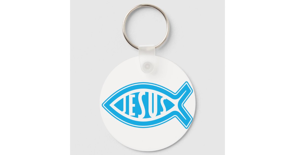 Jesus-Fish Keychain | Zazzle