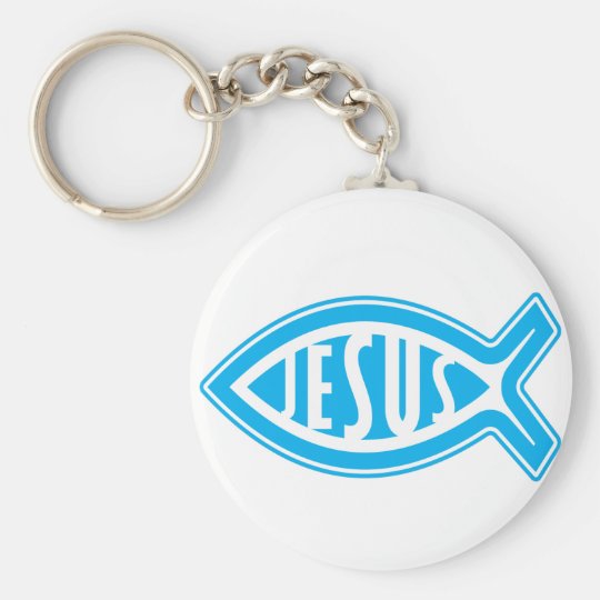 Jesus-Fish Keychain | Zazzle.com