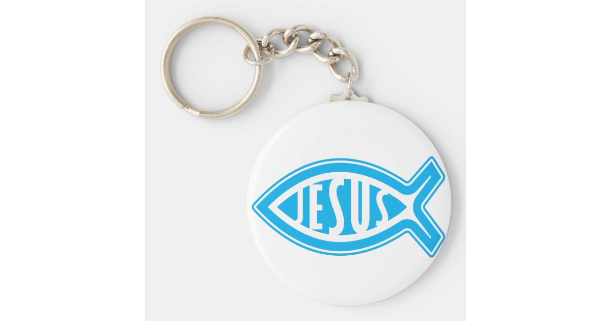Jesus-Fish Keychain | Zazzle