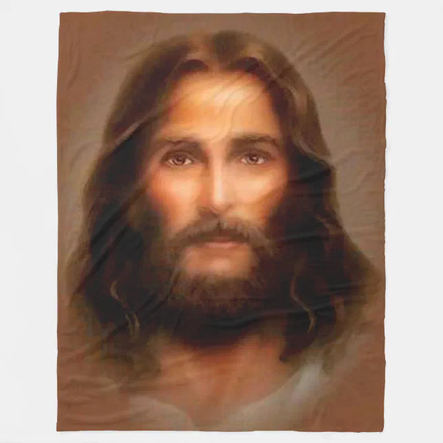 JESUS FLEECE BLANKET | Zazzle