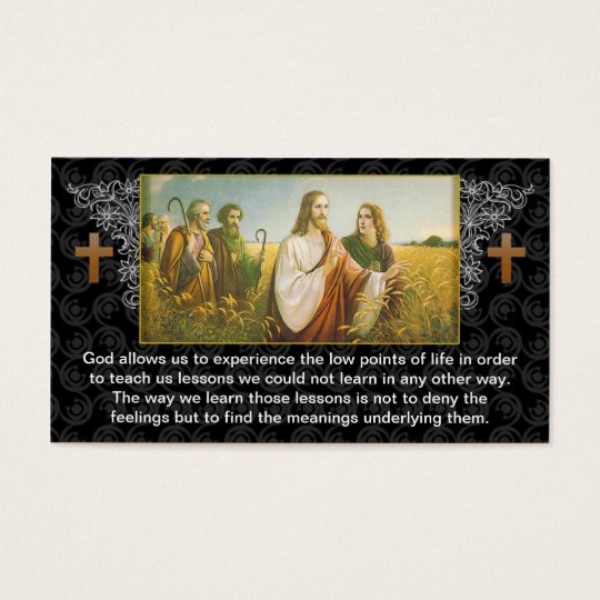 Jesus god religious business card design | Zazzle.com