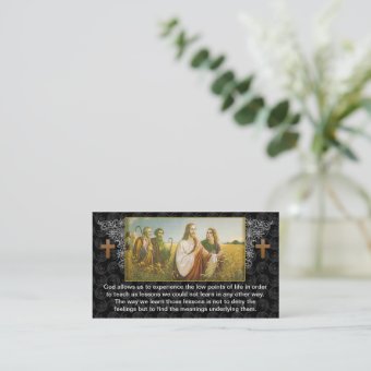 Jesus god religious business card design | Zazzle