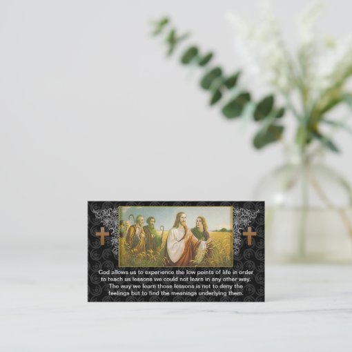 Jesus god religious business card design | Zazzle