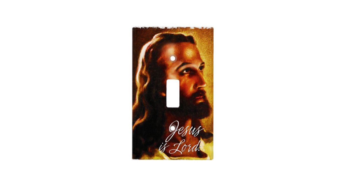 Jesus is Lord 1 Light Switch Cover | Zazzle