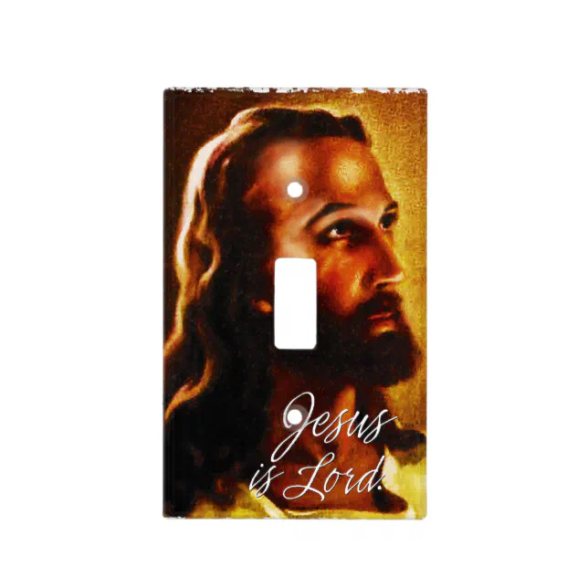 Jesus is Lord 1 Light Switch Cover | Zazzle