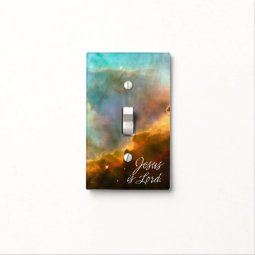 Jesus is Lord 9 Light Switch Cover | Zazzle
