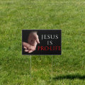 Jesus Is Pro-Life Yard Sign | Zazzle