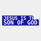 Son of God Christian Bumper Sticker | Zazzle.com