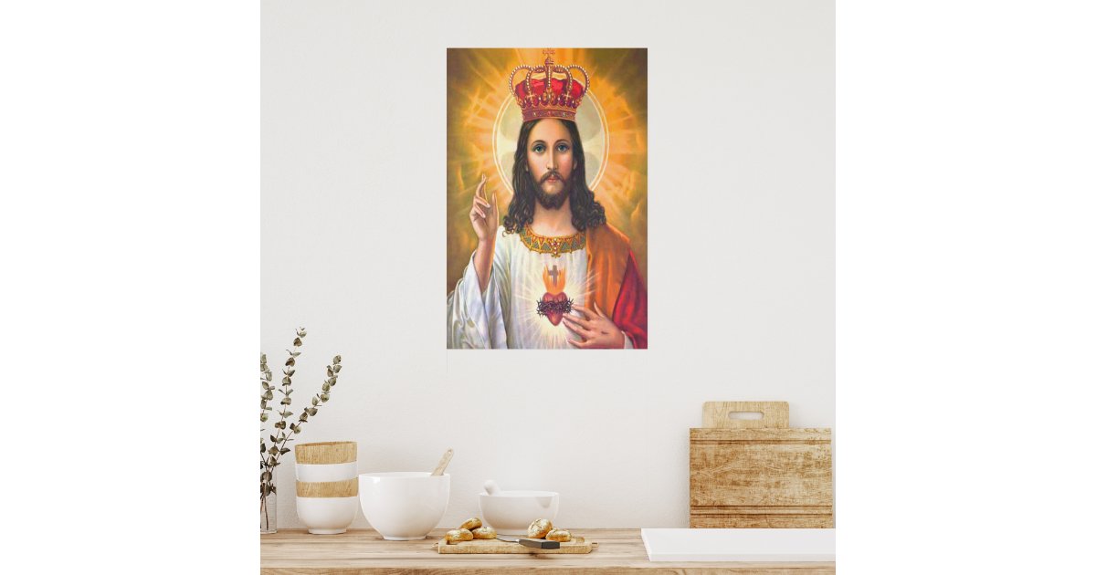 Jesus King Vintage poster | Zazzle