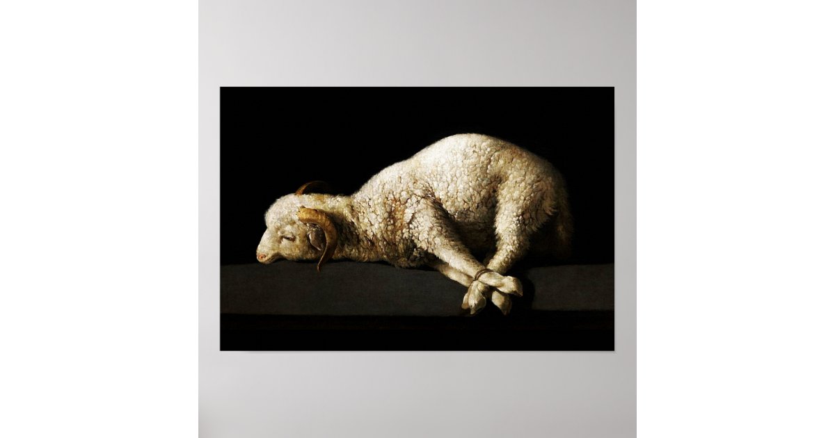 Jesus Lamb of God - Agnus Dei Poster | Zazzle