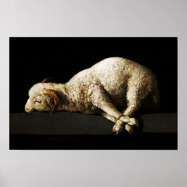 Jesus Lamb of God - Agnus Dei Poster | Zazzle