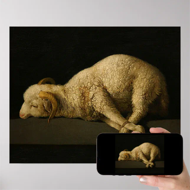 Jesus Lamb of God - Agnus Dei Poster | Zazzle