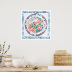 Jesus loves the little children of the world poster | Zazzle