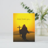 Jesus Loves You Easter Postcard | Zazzle