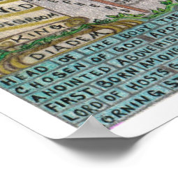 Jesus' Names Poster | Zazzle