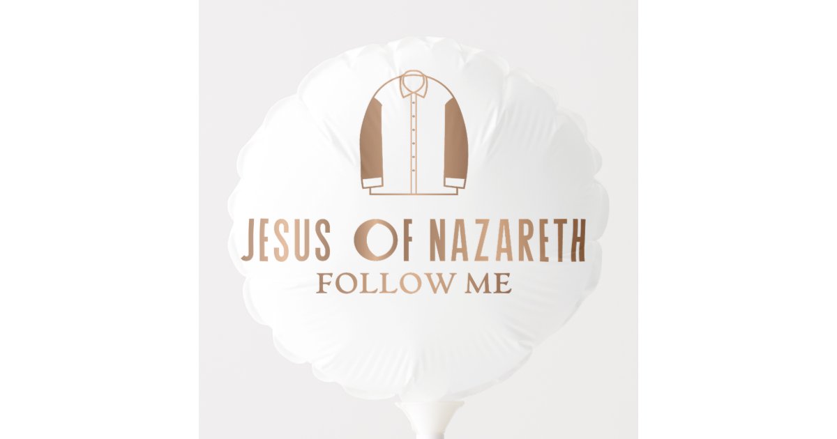 Jesus of Nazareth ballon small Balloon | Zazzle