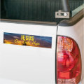 Jesus Our Only Hope Bumper Sticker | Zazzle