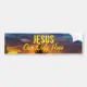 Jesus Our Only Hope Bumper Sticker | Zazzle