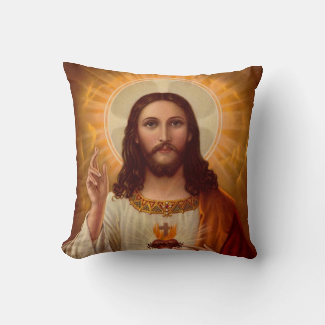 Jesus Pillow | Zazzle