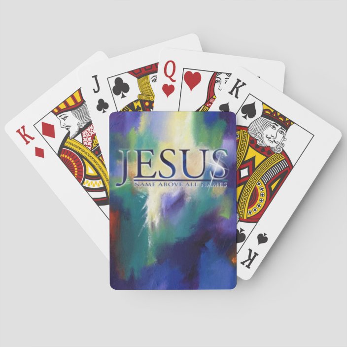 Jesus Playing Cards | Zazzle.com