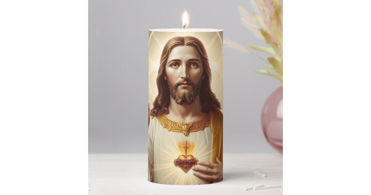 Jesus Prayer Candle | Zazzle