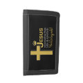 JESUS RANSOMED ME Christian Trifold Wallet | Zazzle