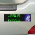 jesus rave, JESUS RAVES Bumper Sticker | Zazzle