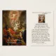 Jesus Resurrection Funeral Prayer Holy Card | Zazzle