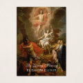 Jesus Resurrection Funeral Prayer Holy Card | Zazzle