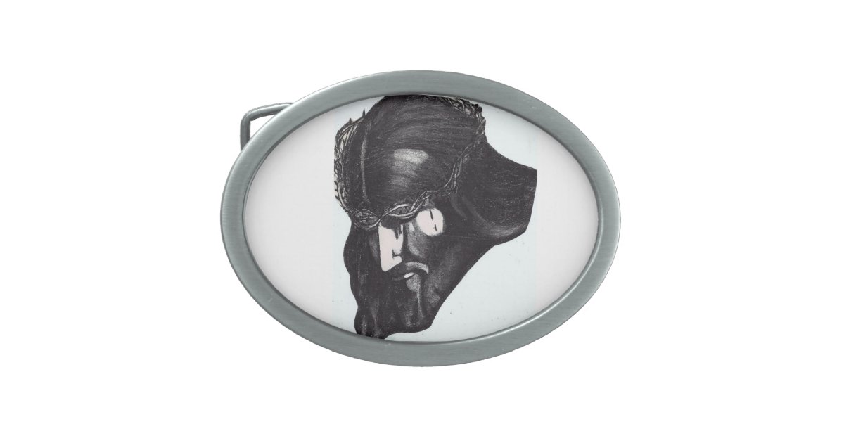 JESUS WEPT BELT BUCKLE | Zazzle