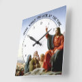 Jesus would you look at the Time Jesus Clock | Zazzle