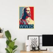 Jesus WWJD Poster | Zazzle