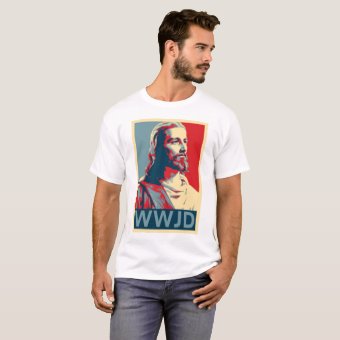 Jesus -- WWJD T-Shirt | Zazzle