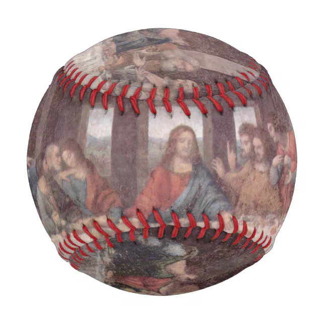 Jesus "Yeshua" The Last Supper, Leonardo da Vinci Baseball | Zazzle