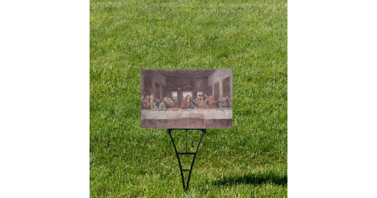 Jesus "Yeshua" The Last Supper, Leonardo da Vinci Sign | Zazzle