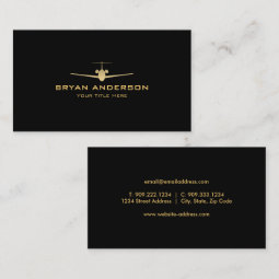 Jet Airplane Business Card | Zazzle