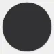 Jet Black Solid Color Classic Round Sticker | Zazzle