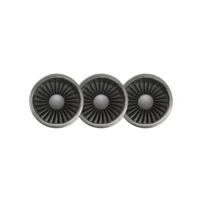 Jet Engine Turbine Fan Golf Ball Marker | Zazzle