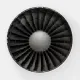 Jet Engine Turbine Fan Paperweight | Zazzle