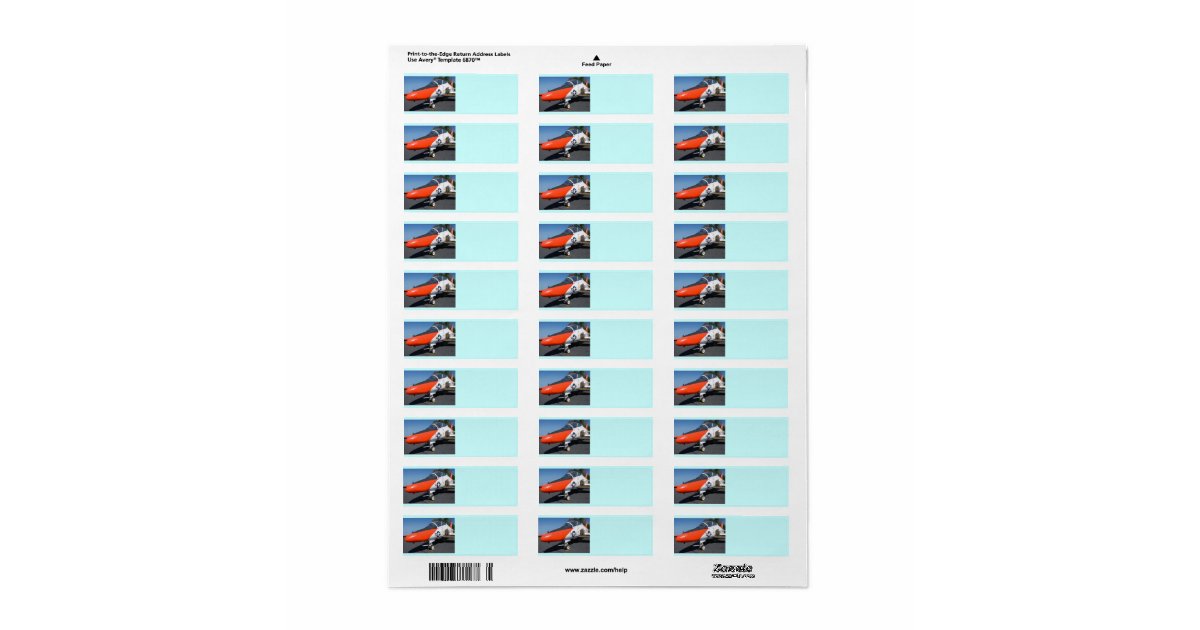 jet fighter aircraft label | Zazzle
