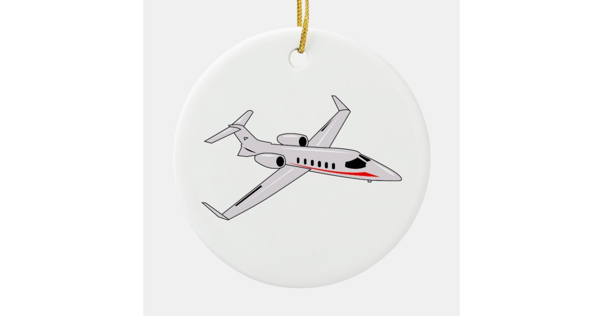 Jet Plane Ceramic Ornament | Zazzle