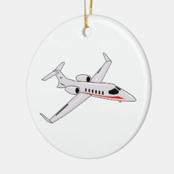 Jet Plane Ceramic Ornament | Zazzle