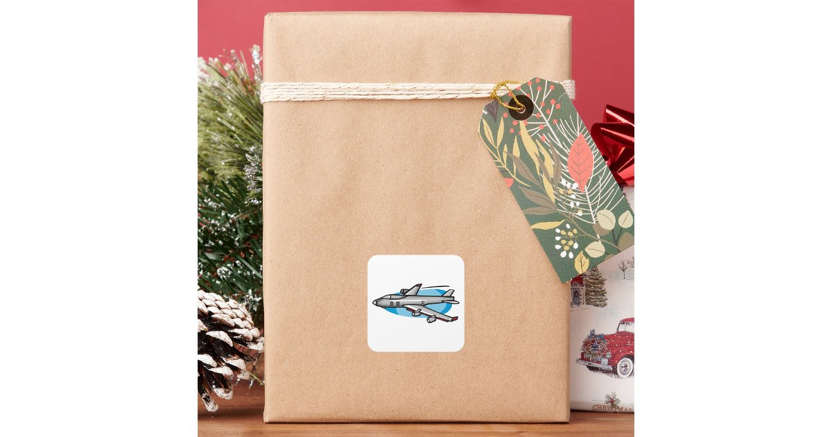 Jet Plane Stickers | Zazzle