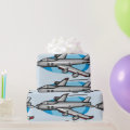 Jet Plane Wrapping Paper | Zazzle