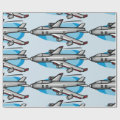 Jet Plane Wrapping Paper | Zazzle