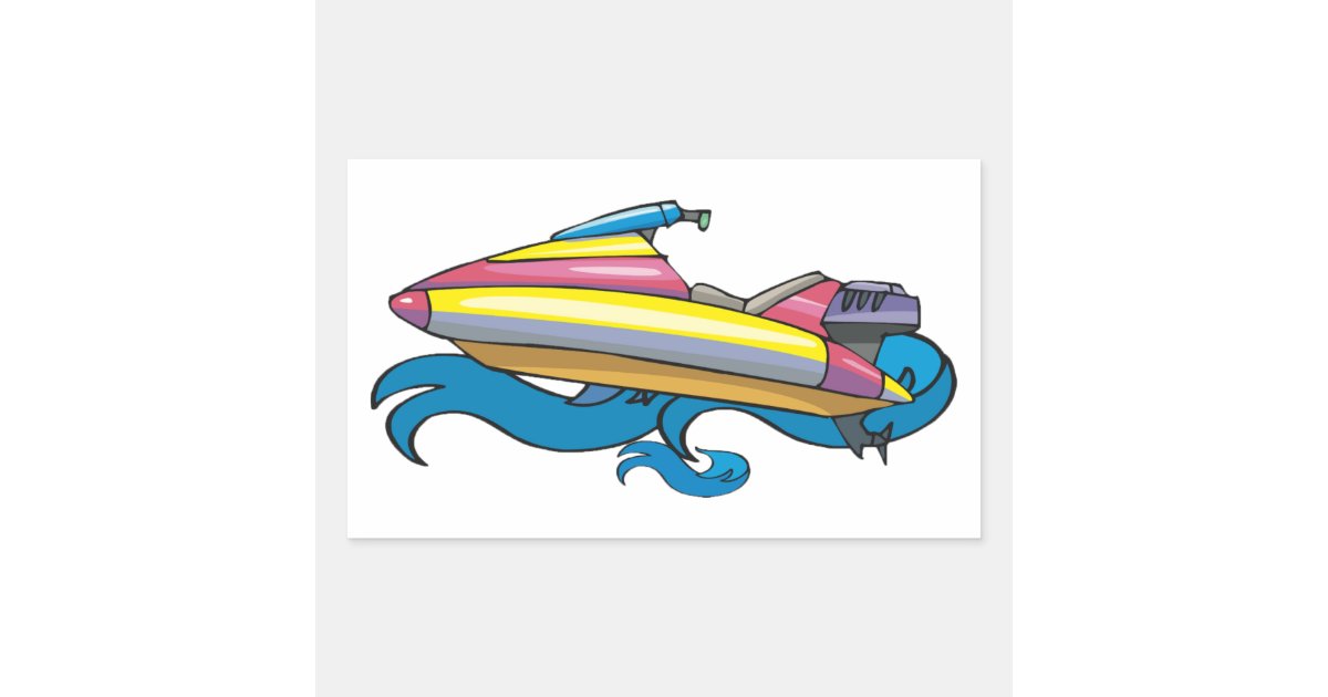 Jet Ski Stickers | Zazzle