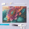 Jewel Dahlia Decoupage Tissue Paper | Zazzle